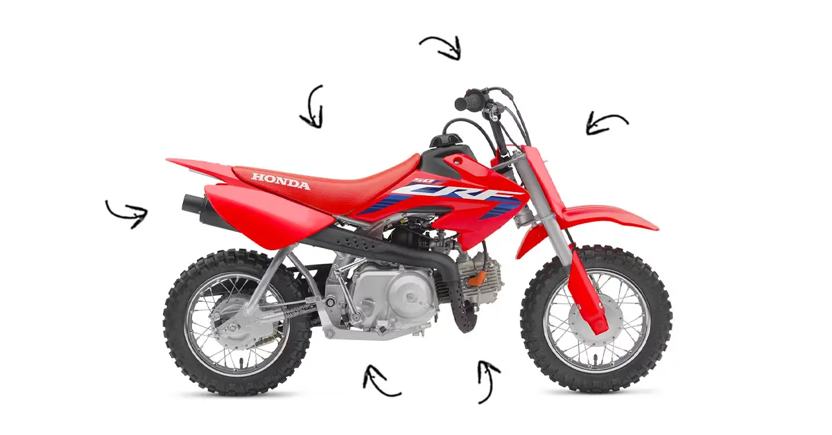 Best CRF50 Mods (Adult Upgrades, Parts, Accessories)